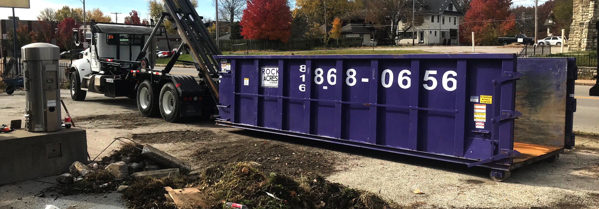 Rock Acres – Dumpster Rental Company in Kansas City